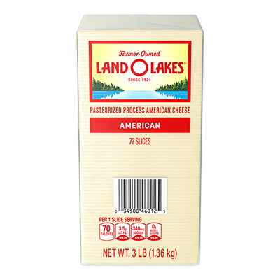 White American Cheese Pre-Sliced | Land O'Lakes