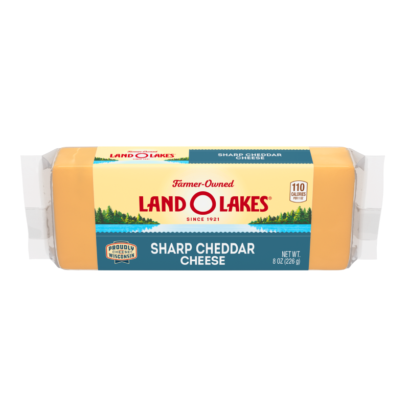 Sharp Cheddar Cheese Chunk | Land O'Lakes