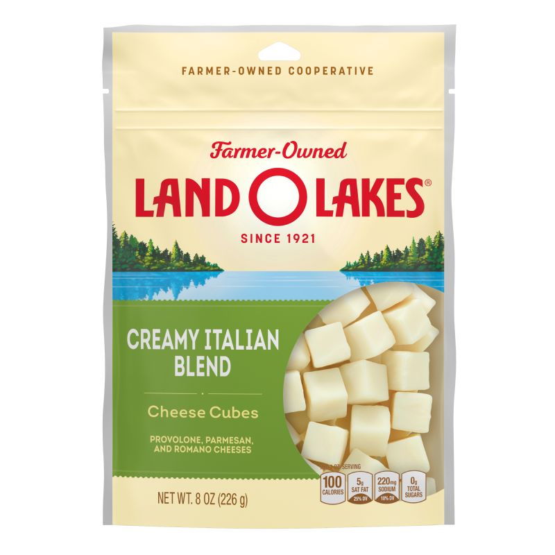 Creamy Italian Blend Cheese Cubes | Land O'Lakes