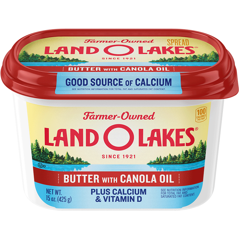 Butter with Canola Oil Plus Calcium and Vitamin D | Land O'Lakes