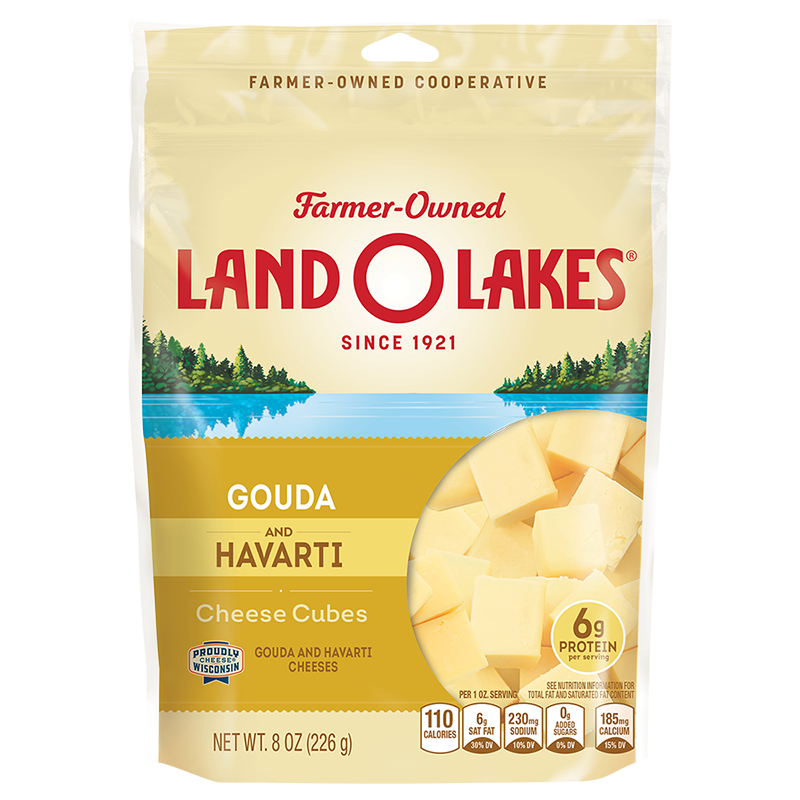Gouda & Havarti Cheese Cubes | Land O'Lakes