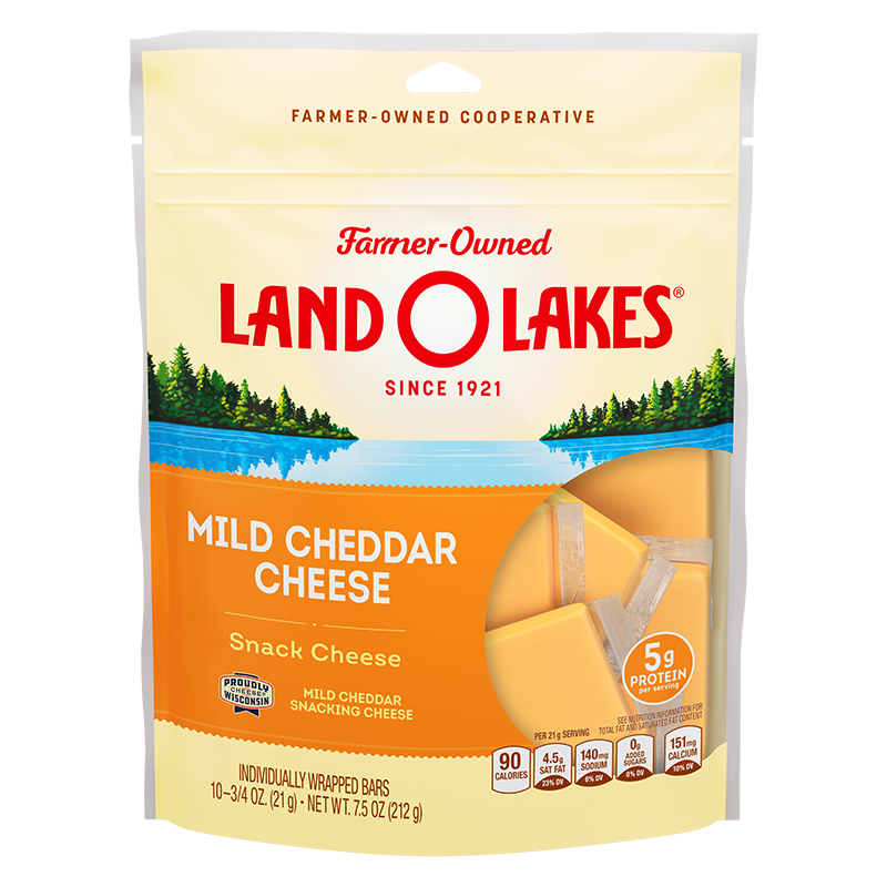 Mild Cheddar Snack Cheese | Land O'Lakes