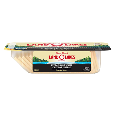Extra Sharp White Cheddar Cheese Cracker Cuts | Land O'Lakes